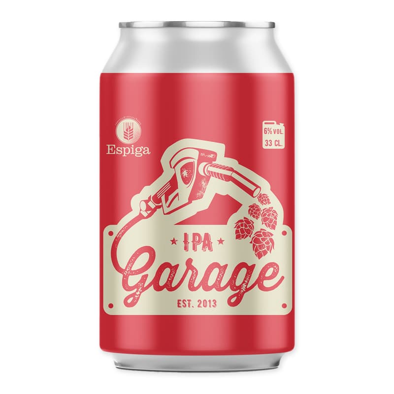 Cervesa Espiga Garage IPA 330 ml – Glutenvrije IPA uit Spanje